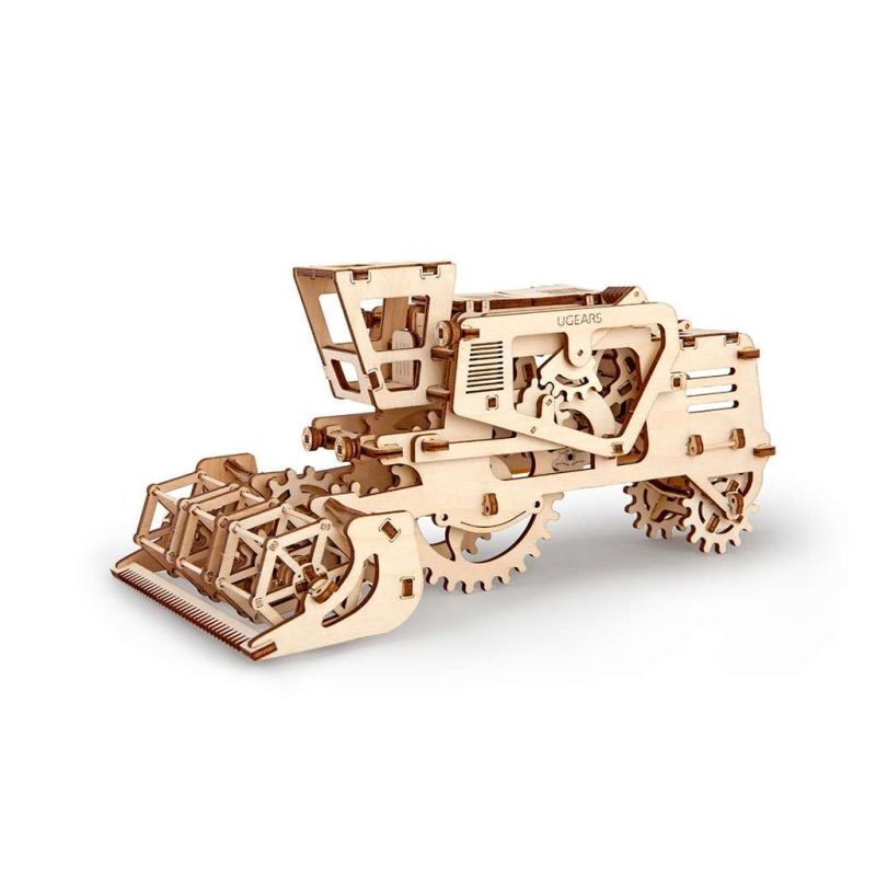 UGEARS Ugears 3D Mechanical Puzzle Harvester 154 pieces Mechanical ...